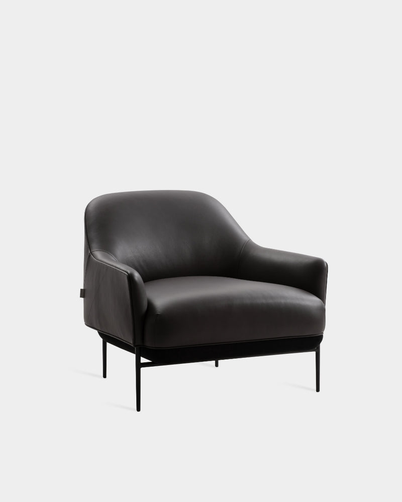 Chill Lounge Chair - Low - Parma col. Graphite
