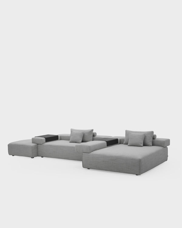 Cinder Block Sofa - Mod. 4 + 11 + 16 - Tivoli col. 02